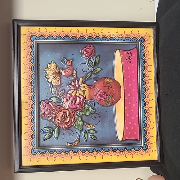 Lorilynn Simms | Art | Lorilynn Simms Textural 3d Art Print Colorful ...